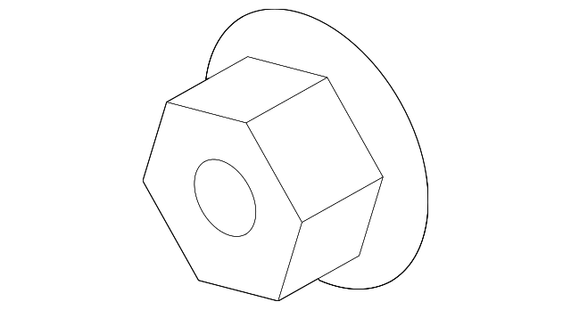 2012-2024 GM Multi-Purpose Nut 11609716 GM | GMPartsDirect.com