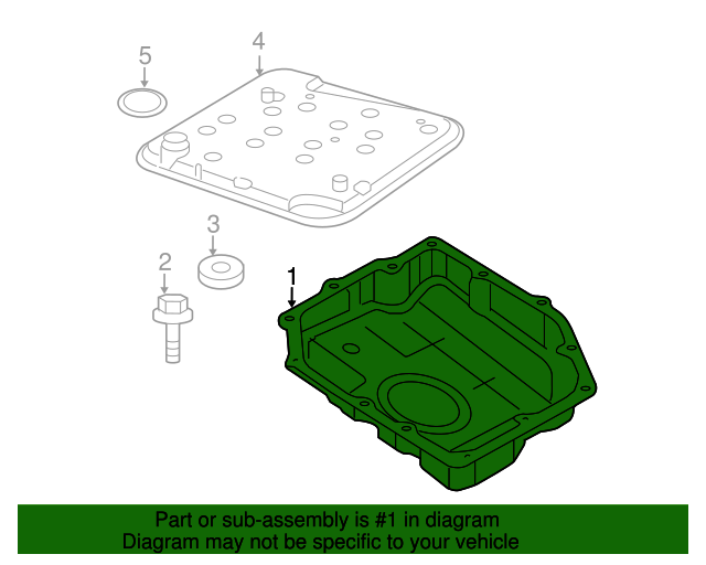 2007-2012 Mopar Trans Pan 52852912AC | Mopar Parts Canada