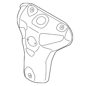 28525-3C730 - Heat Shield 2011-2024 Kia | Kia.Parts Store