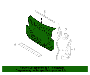 2005-2011 Audi Radiator Support 4F0-805-594-D | OEM Parts Online