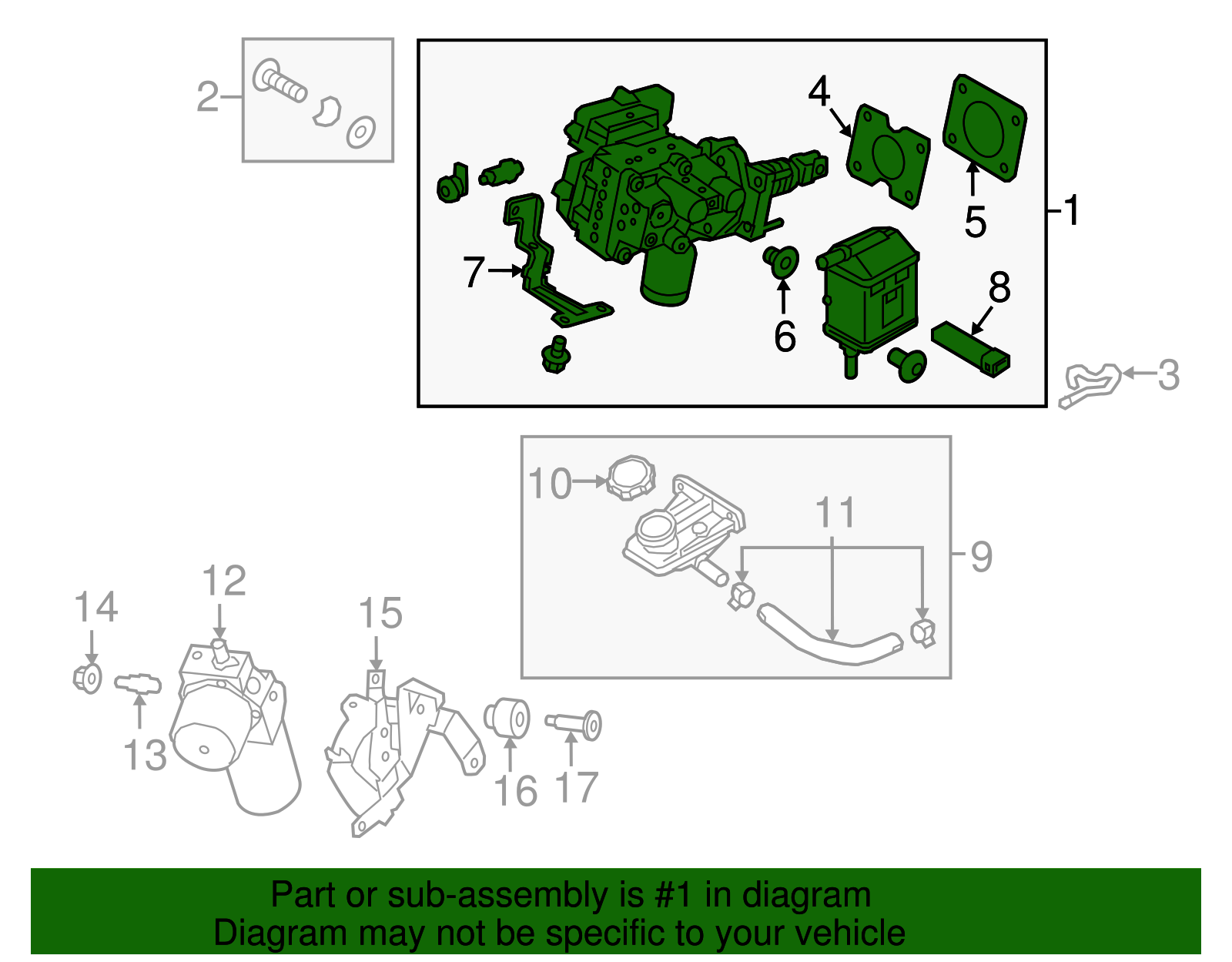 2017-2019 Hyundai Ioniq Master Cylinder 58500-G2400 | OEM Parts Online