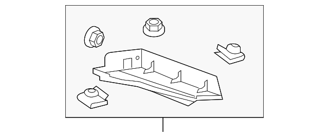 53724-35040 - Lower Deflector - 2014-2020 Toyota 4Runner | Lithia ...