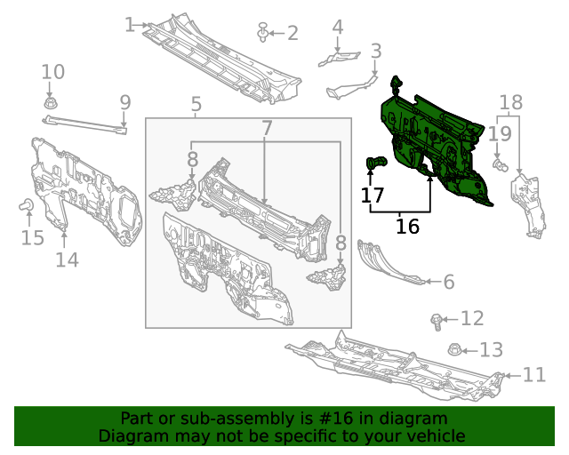55210-0E101 - Insulating Cover - 2020-2022 Toyota Highlander | OEM ...