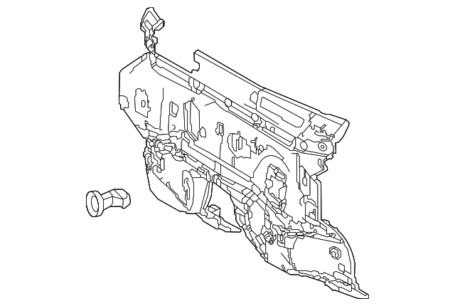 55210-0E101 - Insulating Cover - 2020-2022 Toyota Highlander | OEM ...