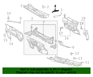 53895-0E130 - Splash Shield 2020-2024 Toyota Highlander | Longo Toyota ...
