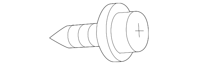 2000-2024 Toyota Door Trim Panel Screw 90159-50083 | Toyota Parts Center