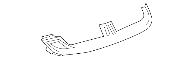 2014-2016 Cadillac ELR Finish Plate 22934892 | GMPartsDirect.com