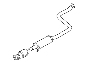 2021-2024 Hyundai Elantra Muffler & Pipe Assembly 28650-AA500 | OEM ...