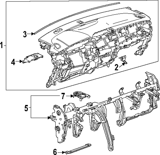 Instrument Panel 42769683 | GMPartsDirect.com