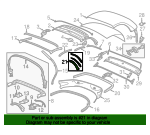 2005-2012 Porsche Boxster Gasket 987-561-123-01 | Sunset Porsche Parts