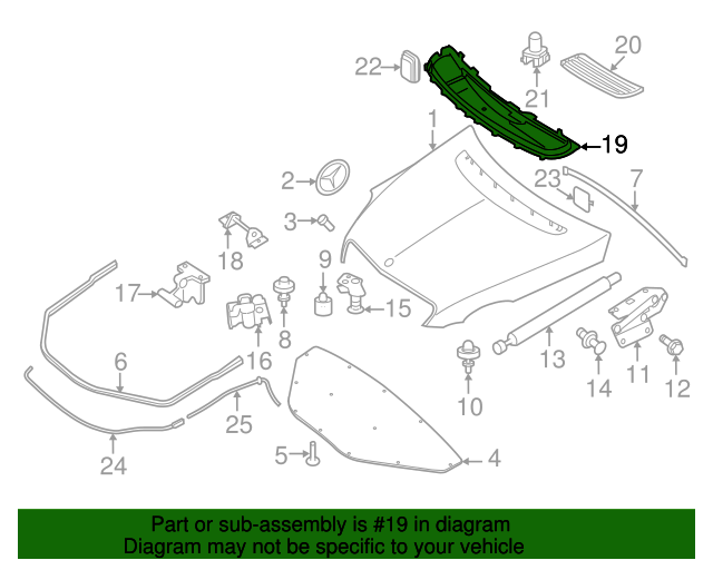 251-880-23-05 - Under Cover 2011-2012 Mercedes-Benz R 350 | Mercedes ...