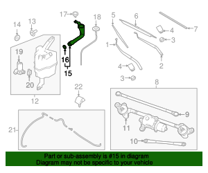 2017-2019 Nissan Rogue Sport Filler Neck 28916-6MA0A | TascaParts.com
