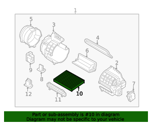 2014-2019 Kia Air Filter 97133-B2000 | OEM Parts Online