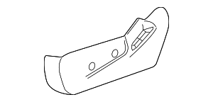 2018-2019 GM Dark Ash Gray Front Driver Side Seat Cushion Outer Finish ...