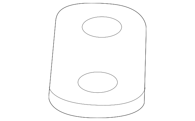 000-621-00-00 - Bumper Impact Absorber Bracket 2018-2023 Mercedes-Benz ...