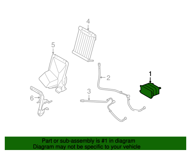 2006-2009 Land Rover Range Rover Oil Cooler LR015152 | JaguarParts.com