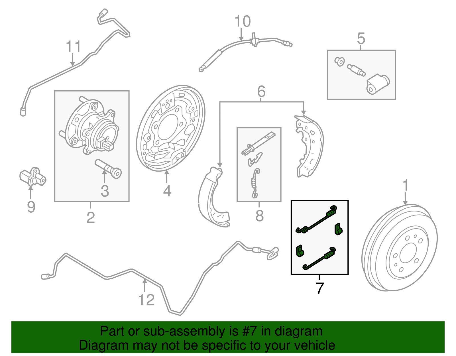 CP9Z-2A225-A - Repair Kit 2012-2018 Ford Focus | Big 3 Auto Parts