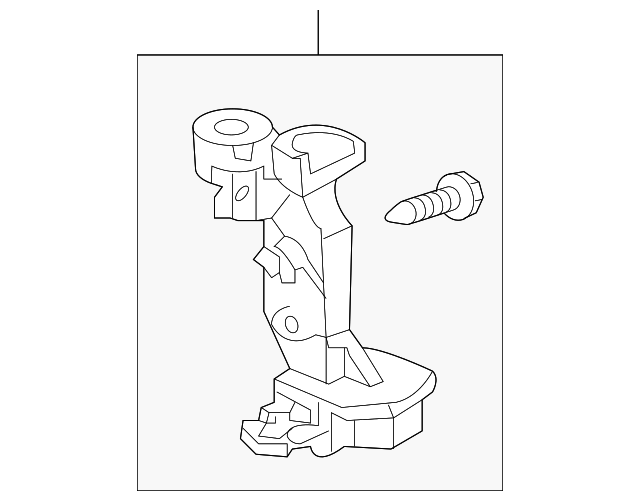 06150-TK6-A21 - Leg Kit C, L Headlight Mounting - 2009-2013 Honda Fit ...