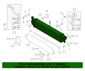 2016-2024 Mazda Inter-Cooler PY8W-13-565 | OEM Parts Online