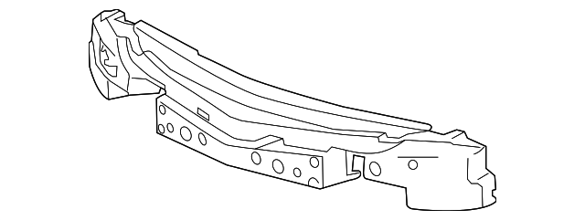 2015-2019 Cadillac ATS Front Bumper Fascia Energy Absorber 22879654 GM ...