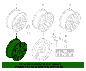 2018-2022 Mini Cooper Countryman Wheel, Alloy 36-11-6-856-041 | Mini ...