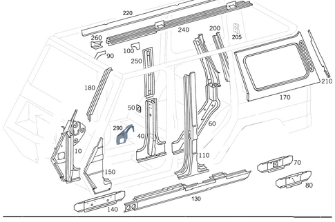 Side Panels for 2017 Mercedes-Benz G550 4x4 | Mercedes-Benz USA Parts