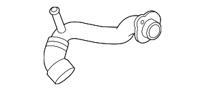 11537558523 - 2007-2016 BMW Engine Coolant Hose (11-53-7-558-523) | BMW ...