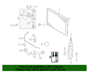 17117521781 - 2006-2016 BMW Control Sleeve Drain (17-11-7-521-781 ...