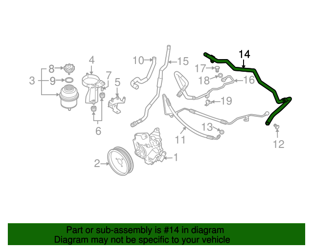 32-41-6-763-574 - Suction Tube - 2004-2005 BMW | BMW Parts Exchange