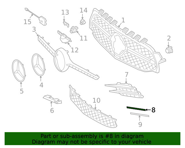 177-885-48-03 - Trim Bar 2020-2021 Mercedes-Benz A 35 AMG® | Mercedes ...