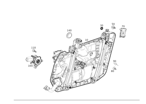Window Regulator for 2026 Mercedes-Benz AMG GT 63 | Mercedes-Benz USA Parts