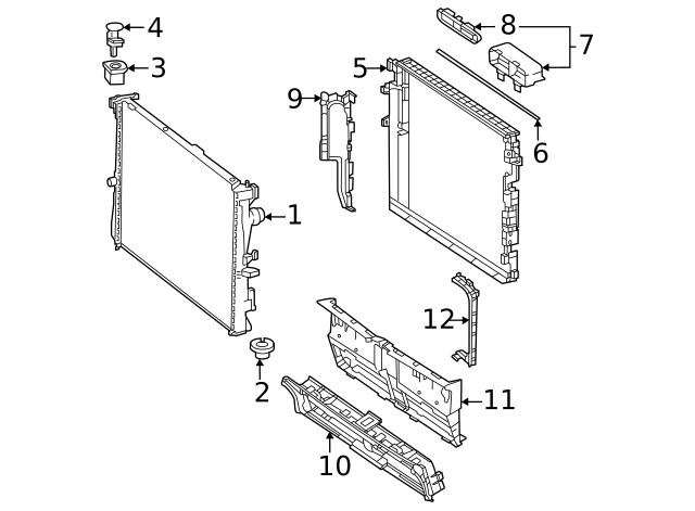 2020-2024 Mercedes-Benz Air Inlet Grille 213-500-68-00 | MB OEM Parts