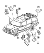Switches for 2006 Jeep Commander | Mopar Parts Online