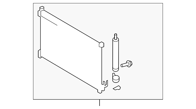 2008-2015 Nissan Condenser Assembly 92100-JG000 | QuirkParts