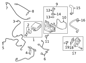 2019-2023 Ford Transit Connect Egr Valve JX6Z-9D475-B | FordPartsOnSale.com