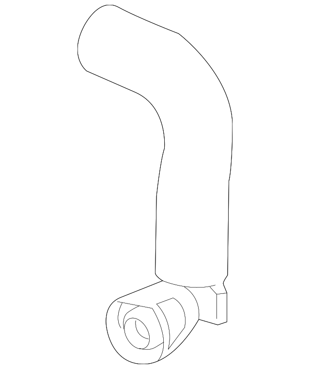 JX6Z-6C324-A - Vent Hose - 2019-2023 Ford Transit Connect | Lasco Auto ...