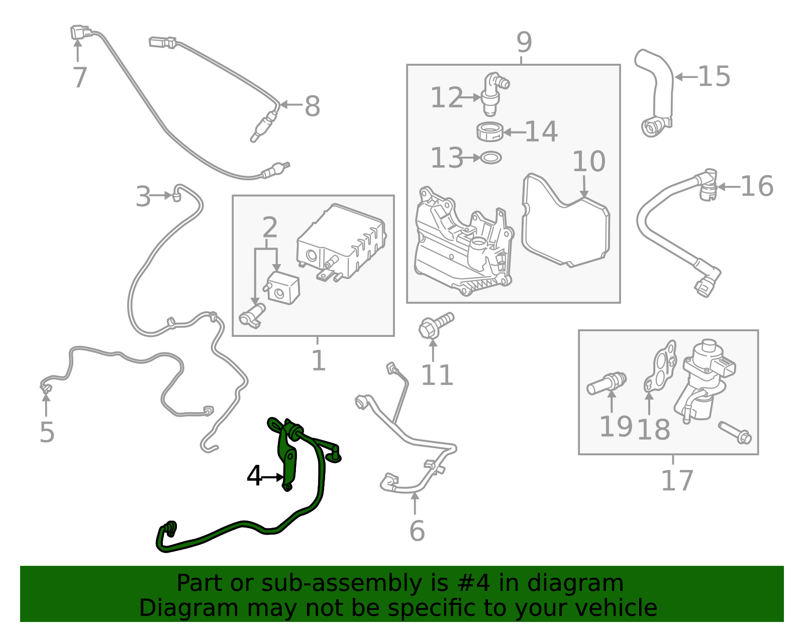 2019-2023 Ford Transit Connect | Purge Control Valve | KV6Z-9D289-A ...
