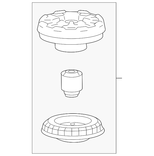 2013-2019 Cadillac XTS Front Suspension Strut Mount 20962823 GM ...