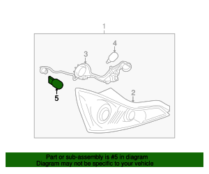 1997-2020 Infiniti Bulb 26261-89949 | Infiniti of Orland Park