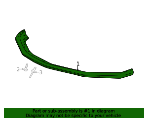 2016-2024 Chevrolet Camaro Exterior Trim, Ground Effects 84116188 | GM ...