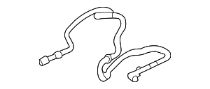 2010-2016 Cadillac SRX Windshield Washer Fluid Reservoir Hose 20930848 ...