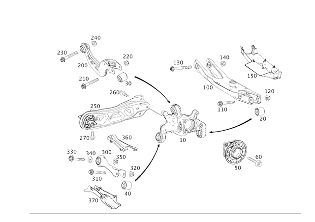 Spring Link - 1954-2022 Mercedes-Benz (177-352-17-00) | MB Parts Center