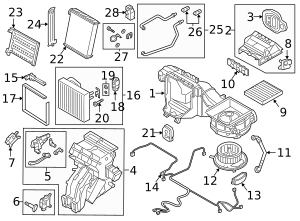 3Q0-898-141-B - Lever Assembly - 2015-2020 Volkswagen | World VW Parts