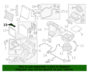 2015-2024 Volkswagen Temp Sensor 5Q0-907-543-A | OEM Parts Online