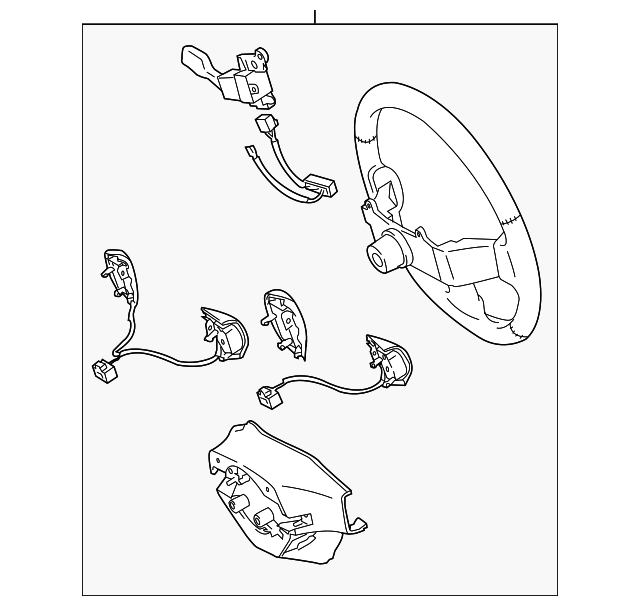 Toyota Steering Wheel 45100-02F00-B1 | Auto Parts