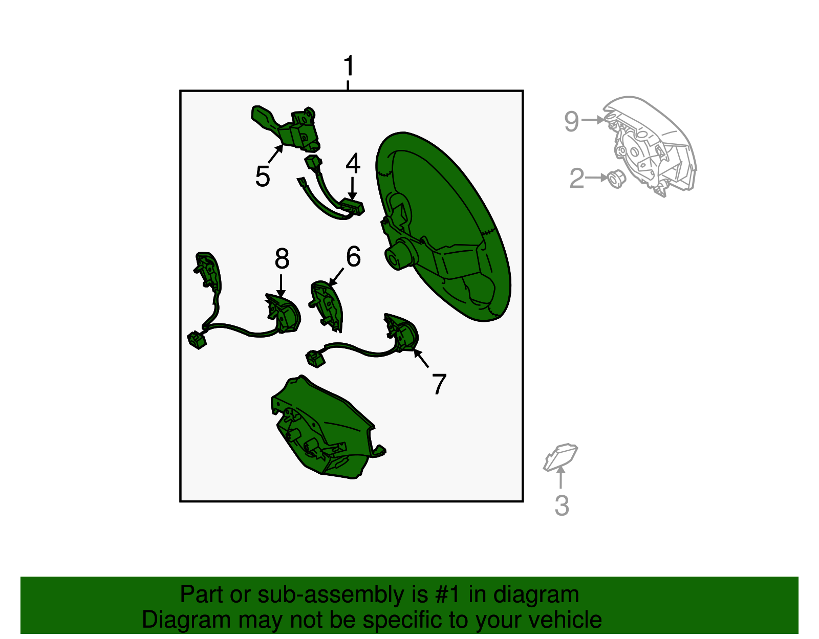 2011-2013 Toyota Corolla 2011-2013 Toyota Corolla - Steering Wheel ...