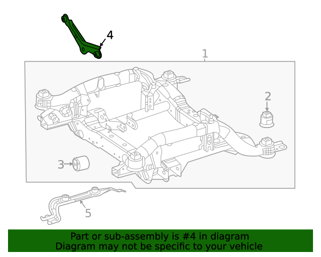 167-331-37-00 - Suspension Subframe Reinforcement Bracket 2020-2024 ...