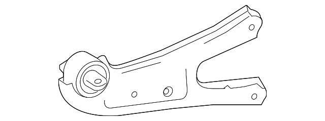 48760-0E050 - Trailing Arm - 2014-2016 Toyota Highlander | Nucar Toyota ...