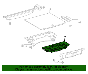 64779-48070 - Trunk Floor Storage Box - 2021-2023 Toyota Venza | OEM ...