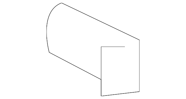 2000-2023 Nissan Fuel Door Bumper 01658-00393 | Nissan Parts Plus